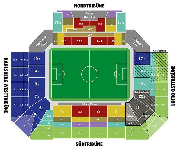 Fritz-Walter-Stadion Kaiserslautern - FanSicht - Dein Blick aufs Spielfeld!
