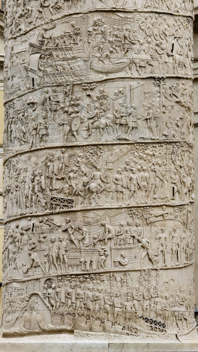 Trajan's Column: the marble marvel of ancient Roman military propaganda ...