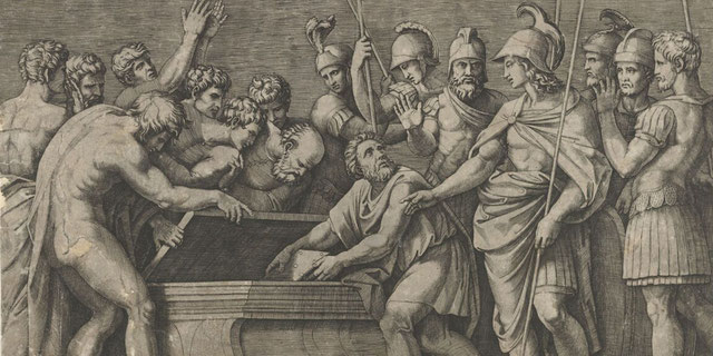 What Alexander the Great did when he visited the site of the mythical ...