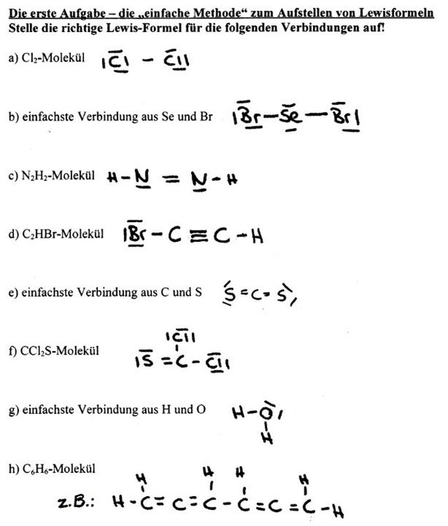 KWS1 12b Exkurs zum Thema "Chemische Bindung" - Wie man schwierige ...