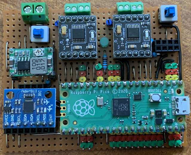 Raspberry Pi Pico Robot Controller - TekyInBlack