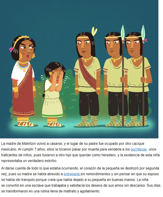 La verdadera historia de la Malinche (fuente : https://genial.guru ...