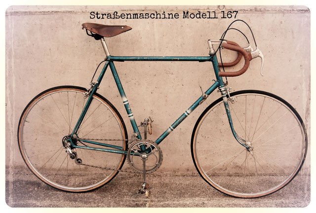 Neue Rennräder für die Radsportler der DDR - Diamant Rennrad