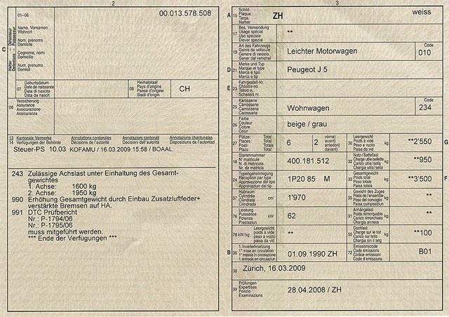 Fahrzeuge beschreiben - geschaedigt.ch
