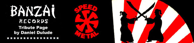 Speed Metal Swirl - Banzai Records