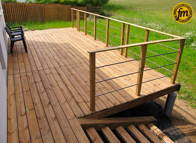 TERRASSE SUR PILOTIS - Site de Frédéric Mainguet