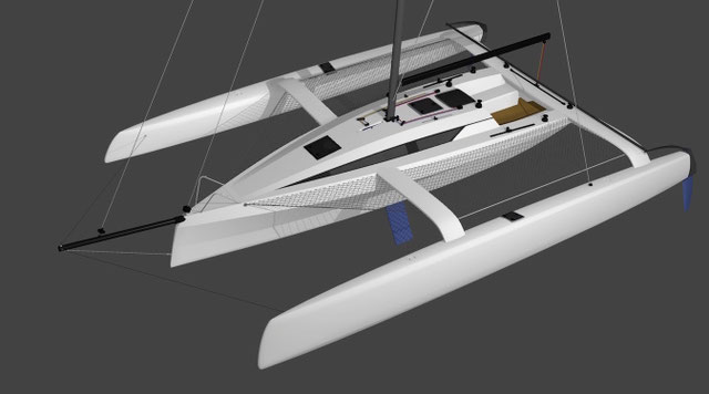 TR42 Performance Trimaran - Catamarans and Trimaran Designs by Grainger ...