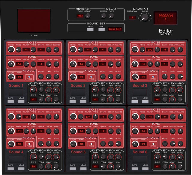 Nord Drum Editors and Controllers - VST and Standalone - Nord Drum ...