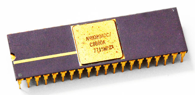 The 8080 & 8085 - CPU MUSEUM - MUSEUM OF MICROPROCESSORS & DIE PHOTOGRAPHY