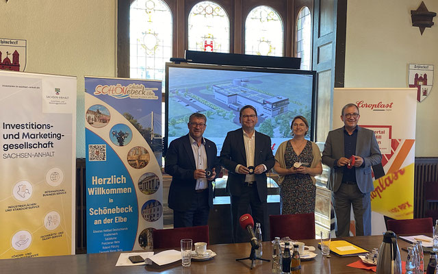 Coroplast baut neuen Produktionsstandort in Schönebeck/Elbe - BBGLIVE