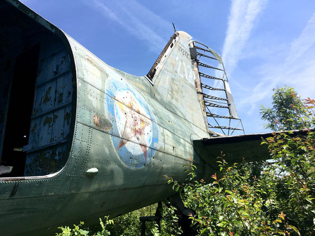 Abandoned planes and tunnels at Zeljava Air Base in Croatia ...