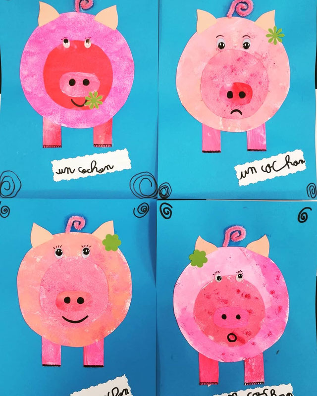 Cochons tout ronds - Maitresse-on-lit-quoi