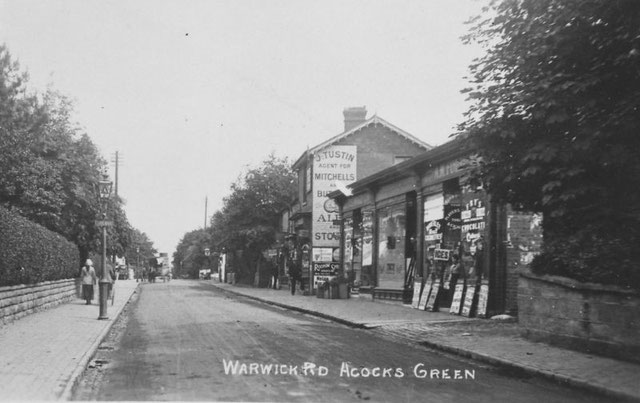 Acocks Green 50 years ago, by J.V. Tustin (1953) - Acocks Green History ...
