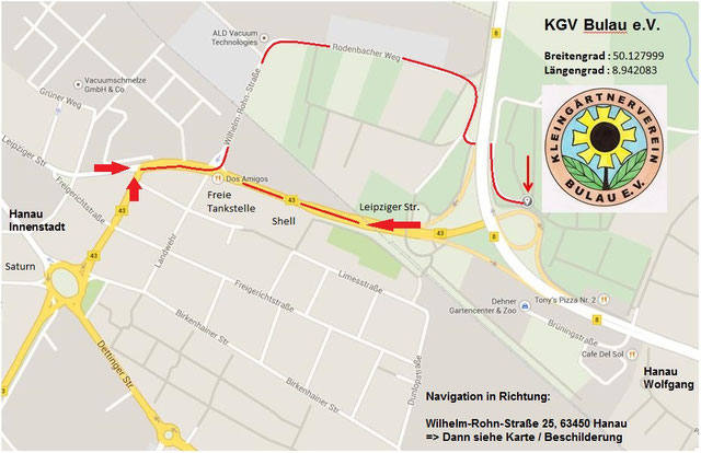 Kleingärtnerverein KGV-Bulau e.V. Hanau - KGV-Bulau