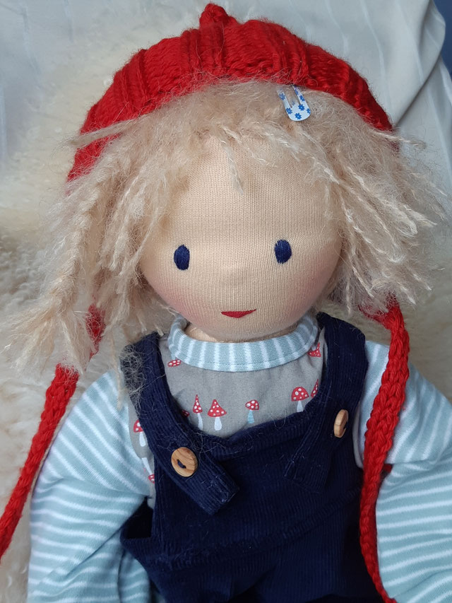 Fipsi Will Auch Mit Zum Weihnachtsmarkt - Handgemachte Stoffpuppen ...