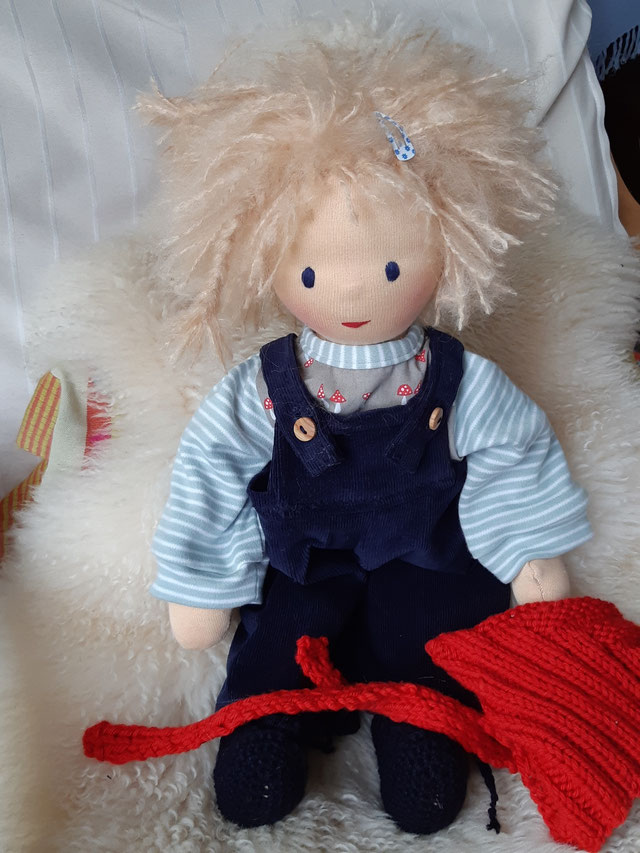 Fipsi Will Auch Mit Zum Weihnachtsmarkt - Handgemachte Stoffpuppen ...