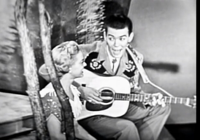 Justin Tubb And Goldie Hill - Looking Back To See - when the cowboy sings