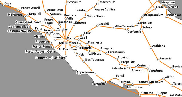 The Antonine Itinerary - Tabulae Geographicae