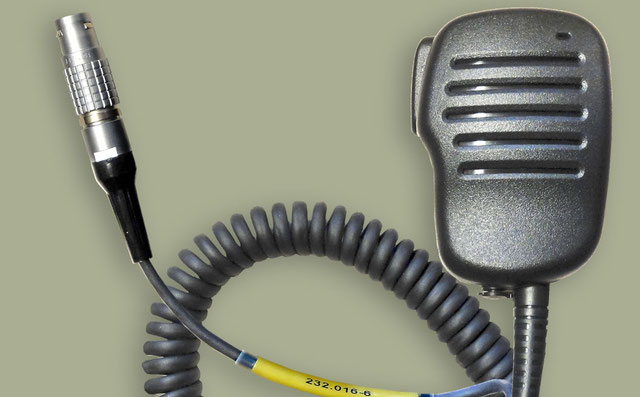 Dynamische Handmikrofone, PTT Taste - ASC SCHÜBEL Electronic