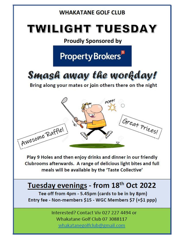 HOME - Whakatane Golf Bay of Plenty New Zealand