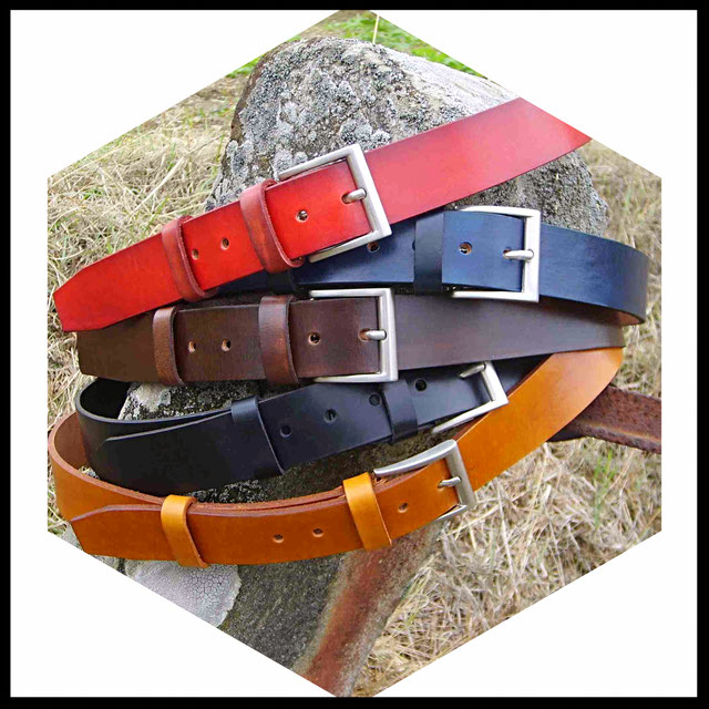 Cintura in cuoio classico - Cinture e borse in cuoio e pelle ...