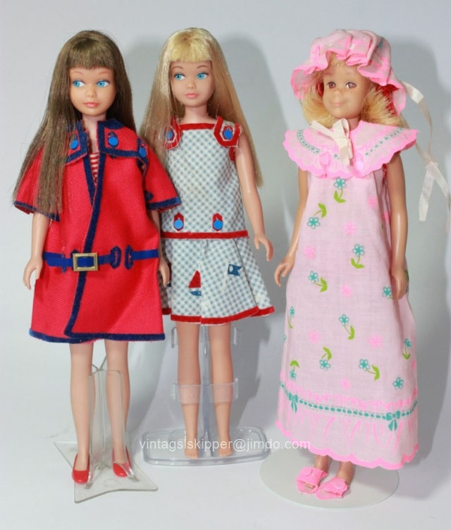 Skipper's Friends (Ricky, Skooter, Fluff, Tiff) Fashions - Skipper Doll ...
