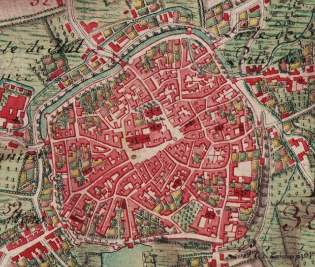 Plans de Nivelles - Mon vieux Nivelles