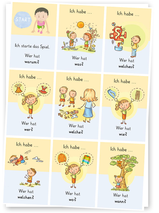 Ich habe Wer hat Spiel - Grundschule :: Material