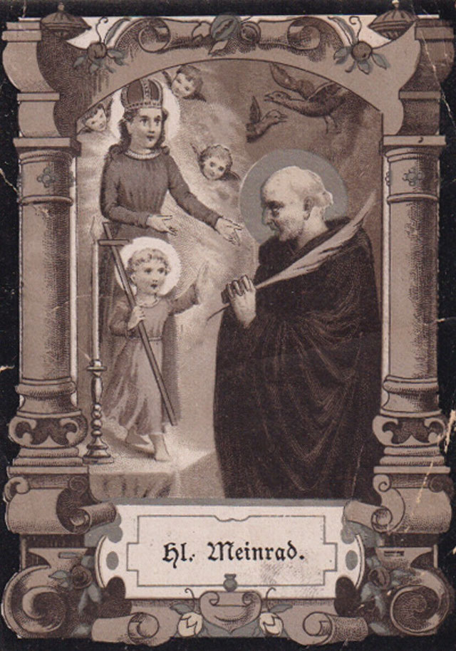 Meinrad von Einsiedeln - Heiligen-Legende - Die Heiligen und Seligen ...