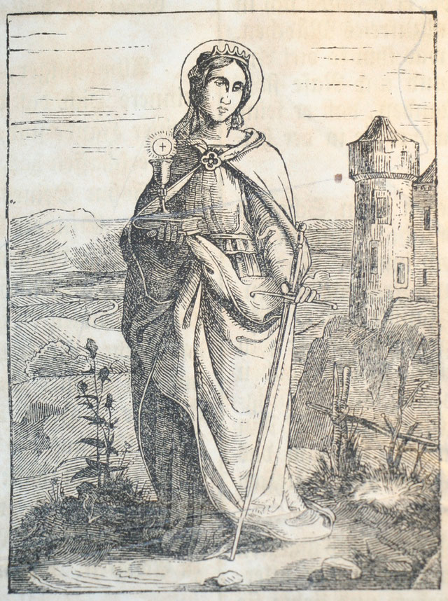 Barbara von Nikomedia - Heiligen-Legende - Die Heiligen und Seligen der ...