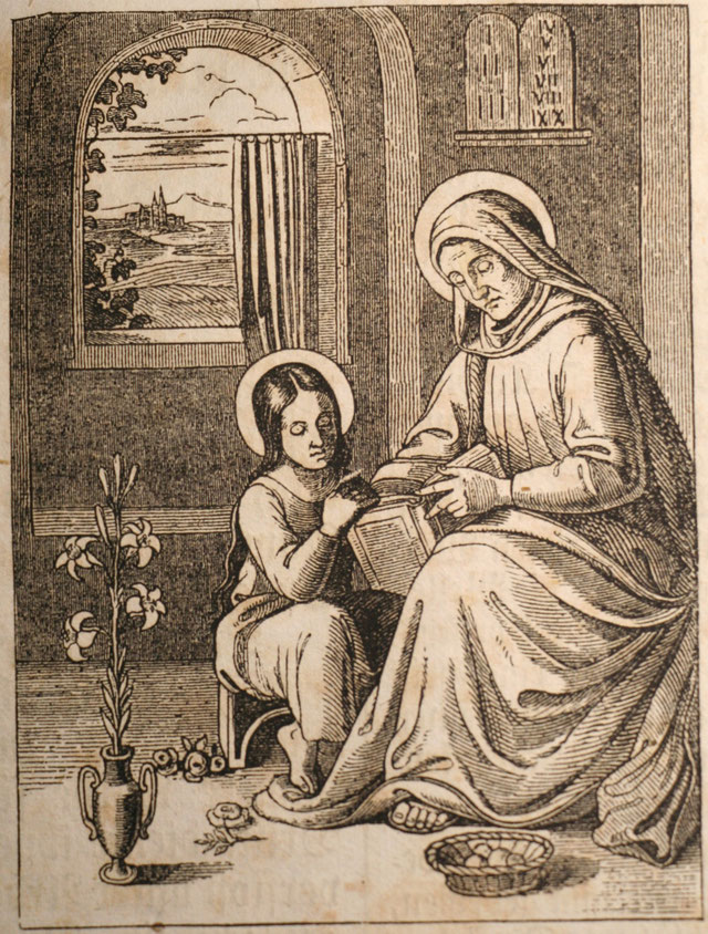 Anna, Marias Mutter - Heiligen-Legende - Die Heiligen und Seligen der ...