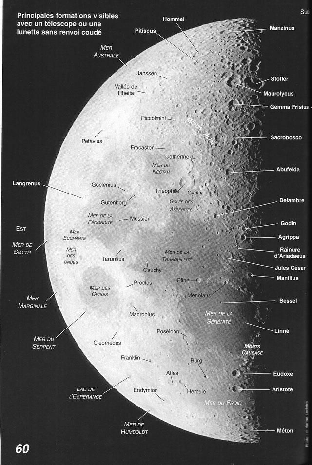 Observation de la Lune - Site de vannesastronomie
