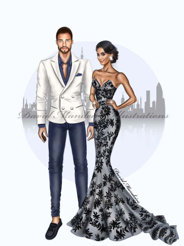 Fashion Illustrations - David Mandeiro Illustrations