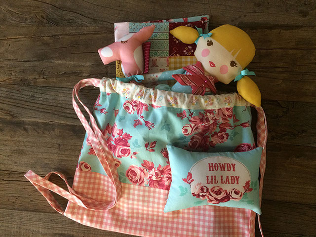 Howdy Draw String Bag - 99designs-56eab45c9d693