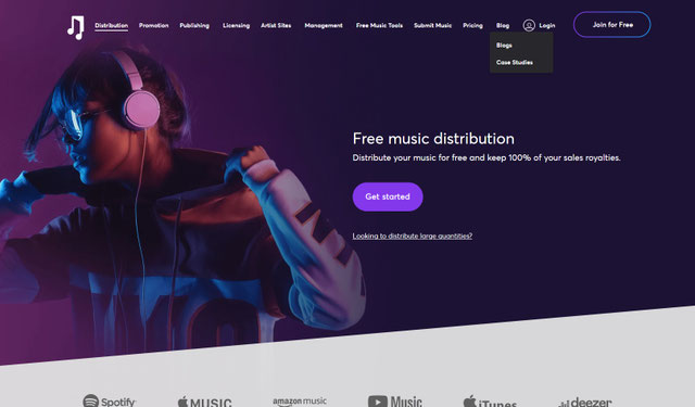 Free Music Distribution: 11 Best Spotify Distributor Services - mastrng.com