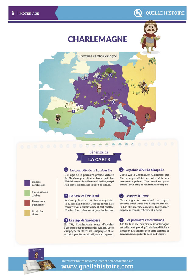 Charlemagne et l'empire carolingien - Site de histoireetgeographie