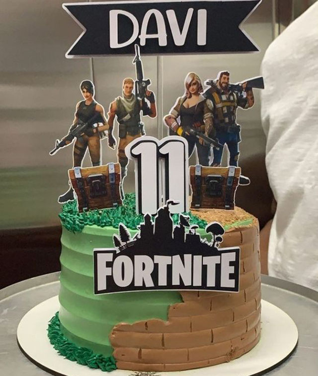 10 Ideas para un Pastel de Cumpleaños de Fortnite - decoracion para fiestas