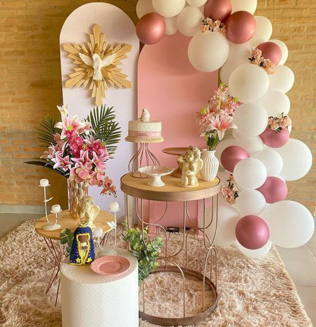 10 Ideas de Decoración para un Bautizo en Casa - decoracion para fiestas