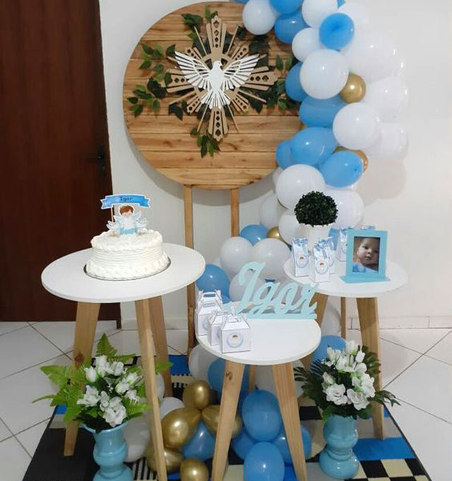 10 Ideas de Decoración para un Bautizo en Casa - decoracion para fiestas