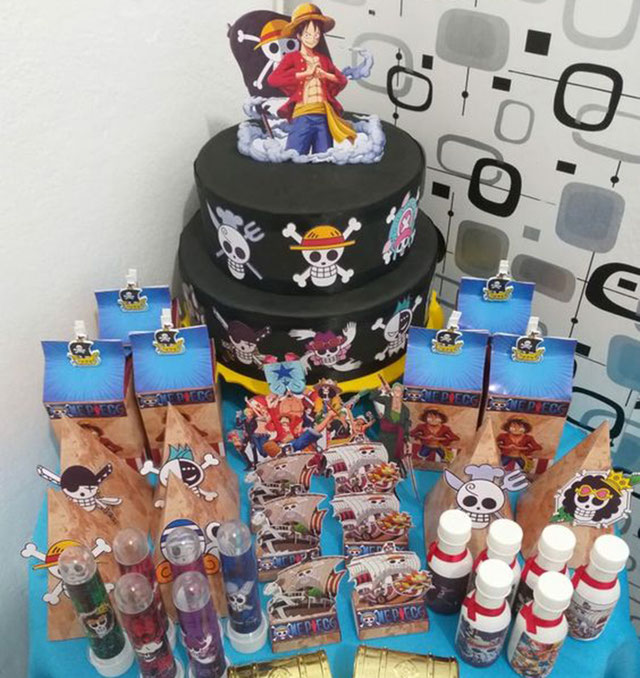 15 Ideas de Decoración Fiesta de Cumpleaños de One Piece - decoracion ...