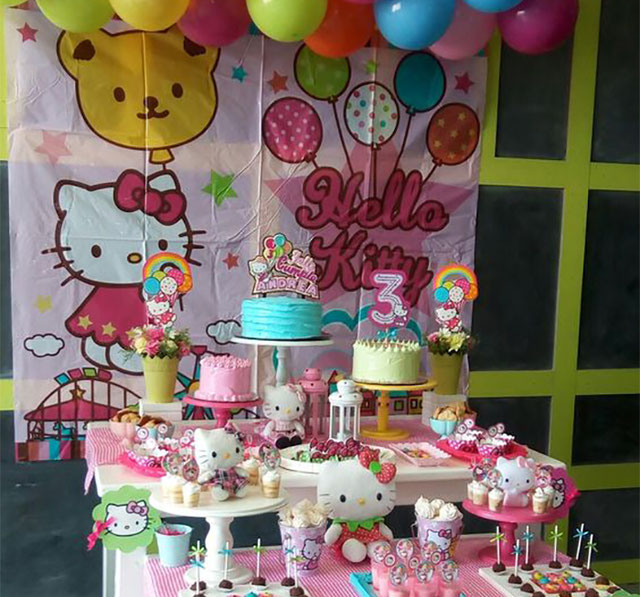 10 Ideas de Decoración Fiesta Temática de Hello Kitty - decoracion para ...