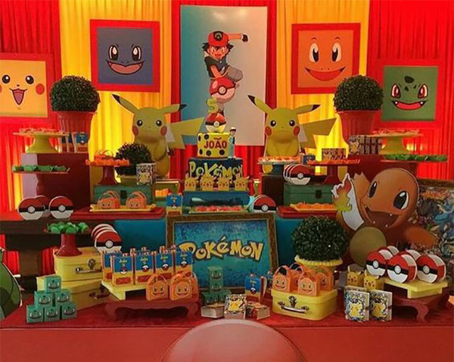 Decoración Fiesta Pokemon - decoracion para fiestas