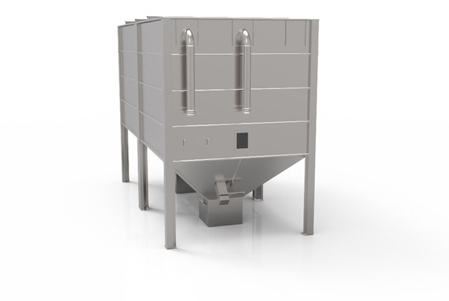Pelletsilo Rechteckig - Pelletsilo & Snippersilo systemen