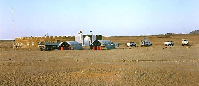 MINURSO Western Sahara Map - SØRASD Western Sahara DX Team