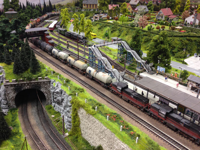 Modellbahn Spur TT - meine Modellbahn - TT ganz gross