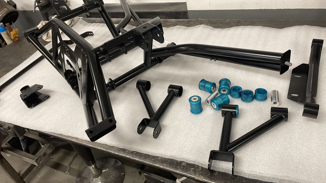 AWD rear tubular subframe - VTEC MINI - Honda powered and custom build car