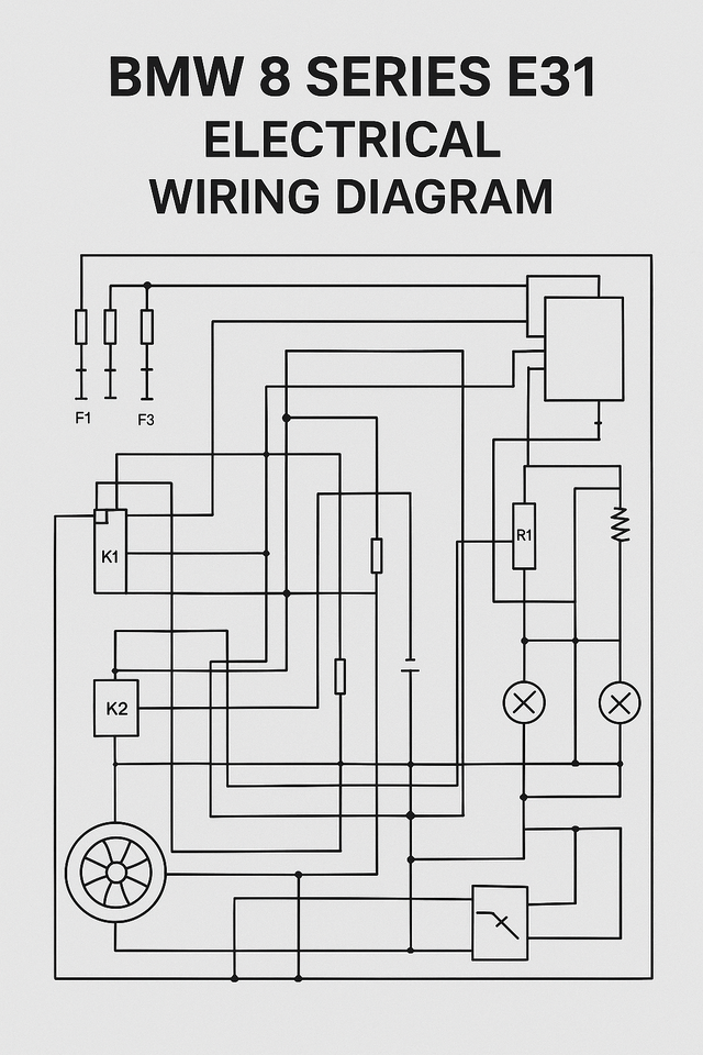 BMW 8 Series E31 Electrical. Wiring Diagram - Free PDF's
