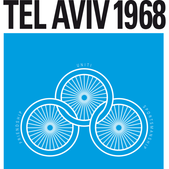 Tel Aviv 1968 – Paralympic Emblem - theolympicdesign – Olympic Design ...