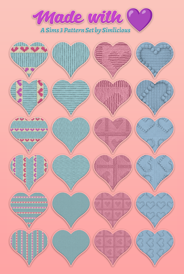 Patterns - Custom Content for the Sims 3 by Simlicious