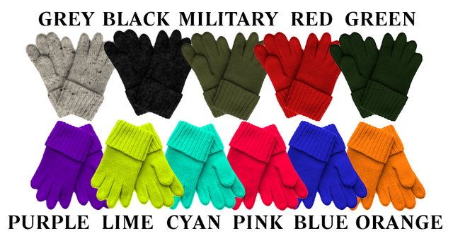 Dachstein Woolwear Vibrant Wool Gloves - Sweater Chalet